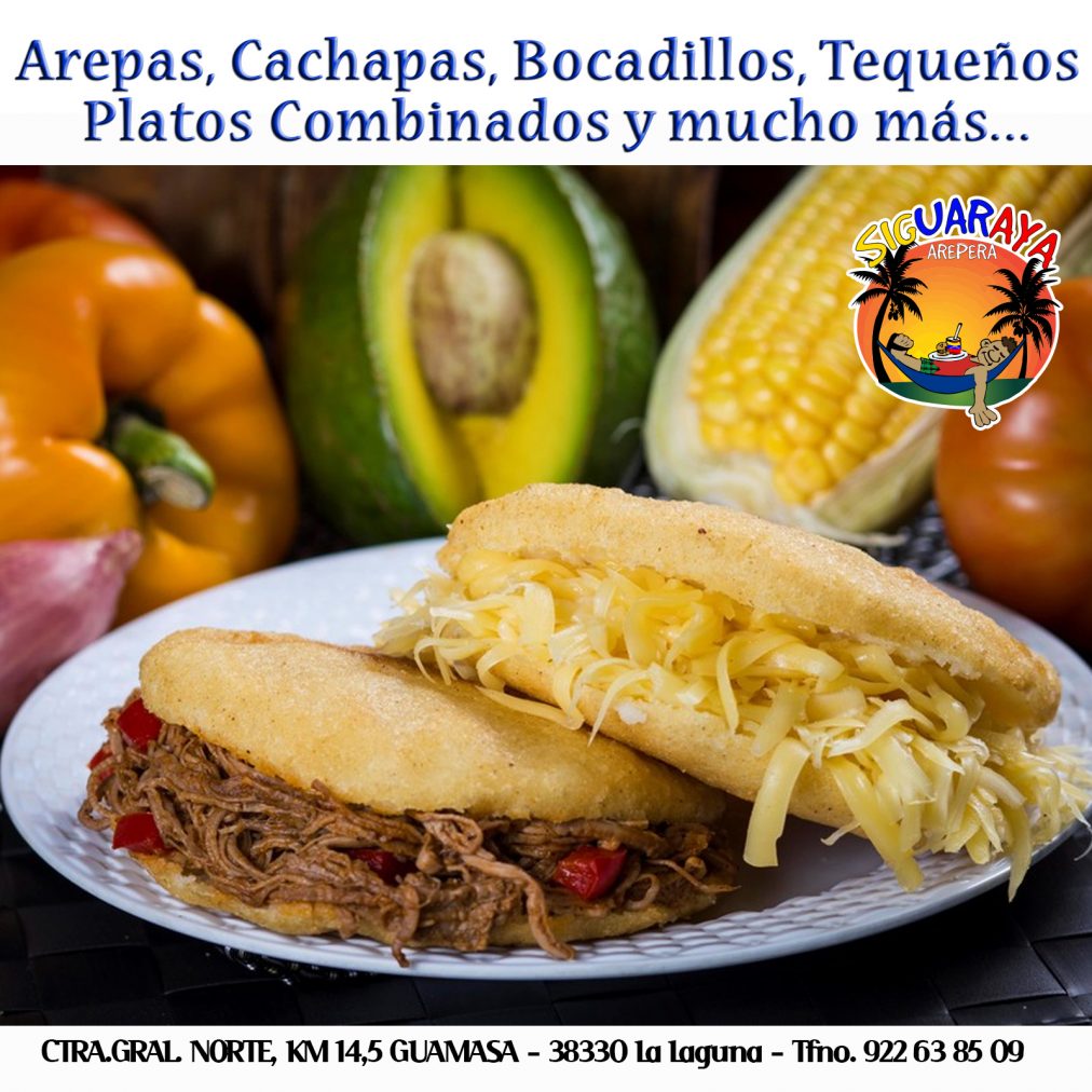 Ocho areperas de Tenerife para celebrar el Día Mundial de la Arepa ...