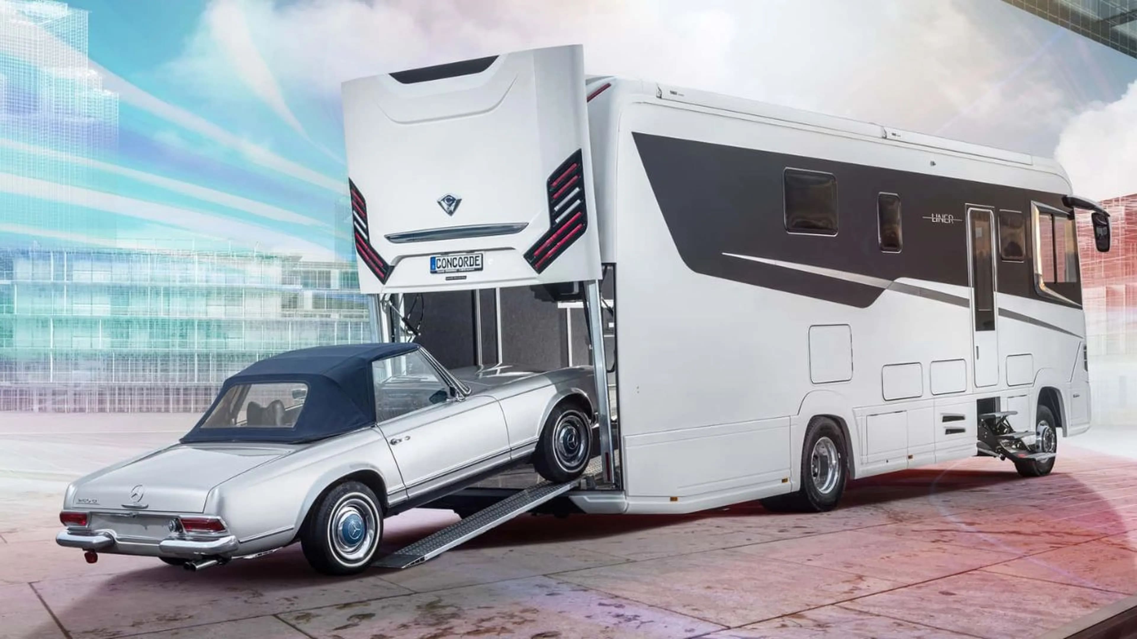 Lo último en ‘caravaning’: ¡autocaravanas con garaje! - The Showroom Mag